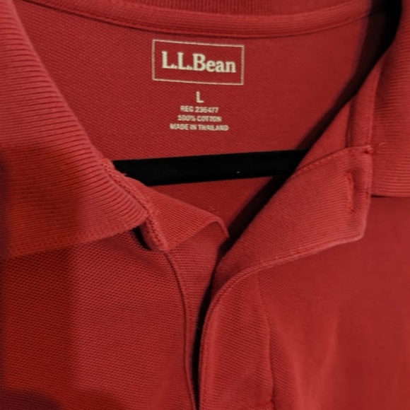 L.L. Bean | Shirts | Ll Bean Long Sleeve Polo 0 Cotton | Poshmark
